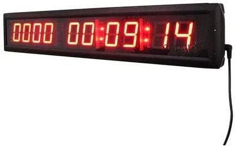 Large Red Color LED Digital Wall Day Countdown Clock 1.8" Hih ...