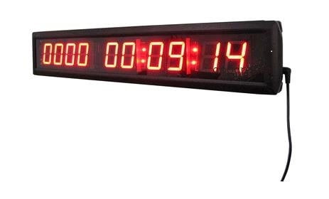 Large Red Color LED Digital Wall Day Countdown Clock 1.8" Hih ...