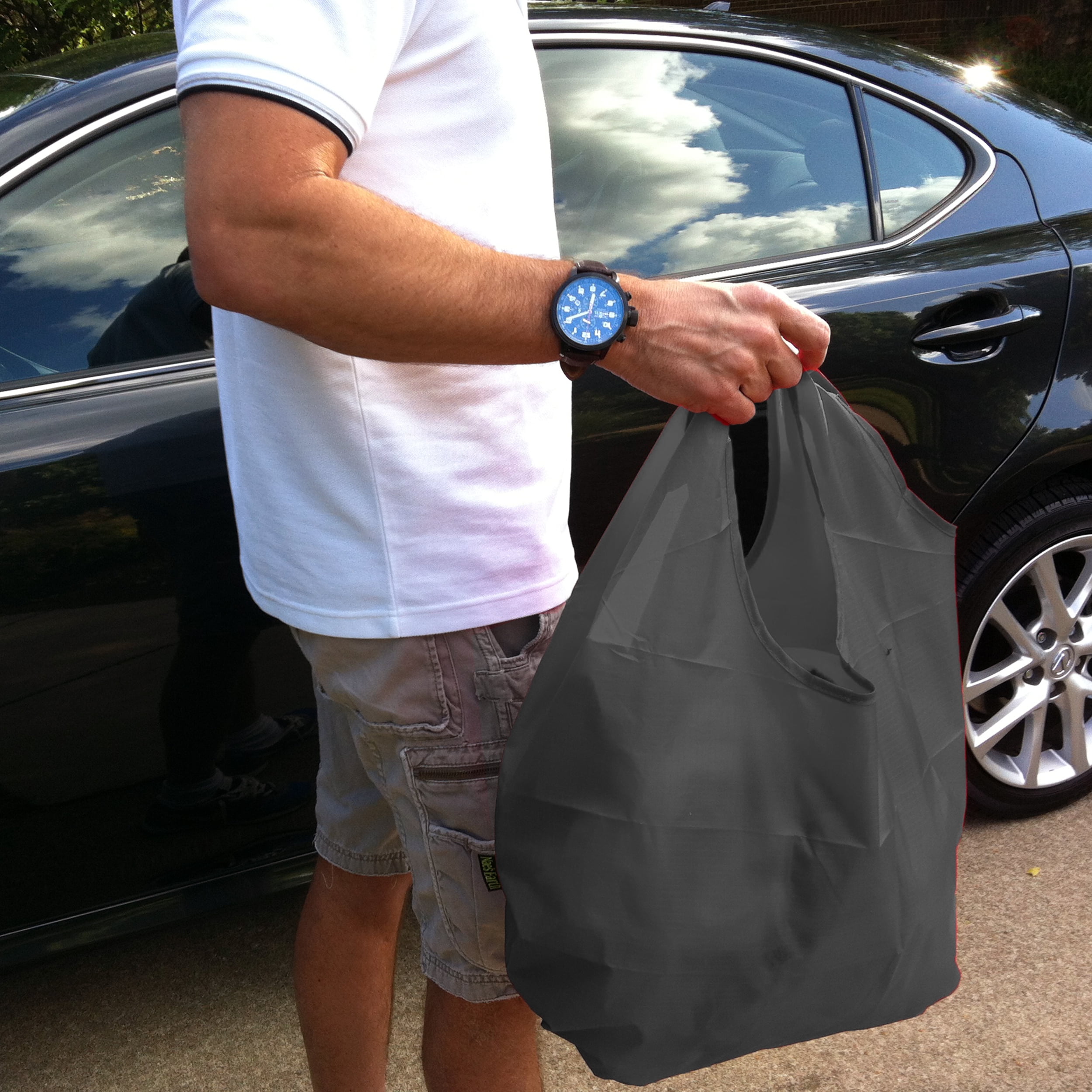 Large Reusable Eco Friendly Grocery Shopping Tote Bags | James | 12 ...