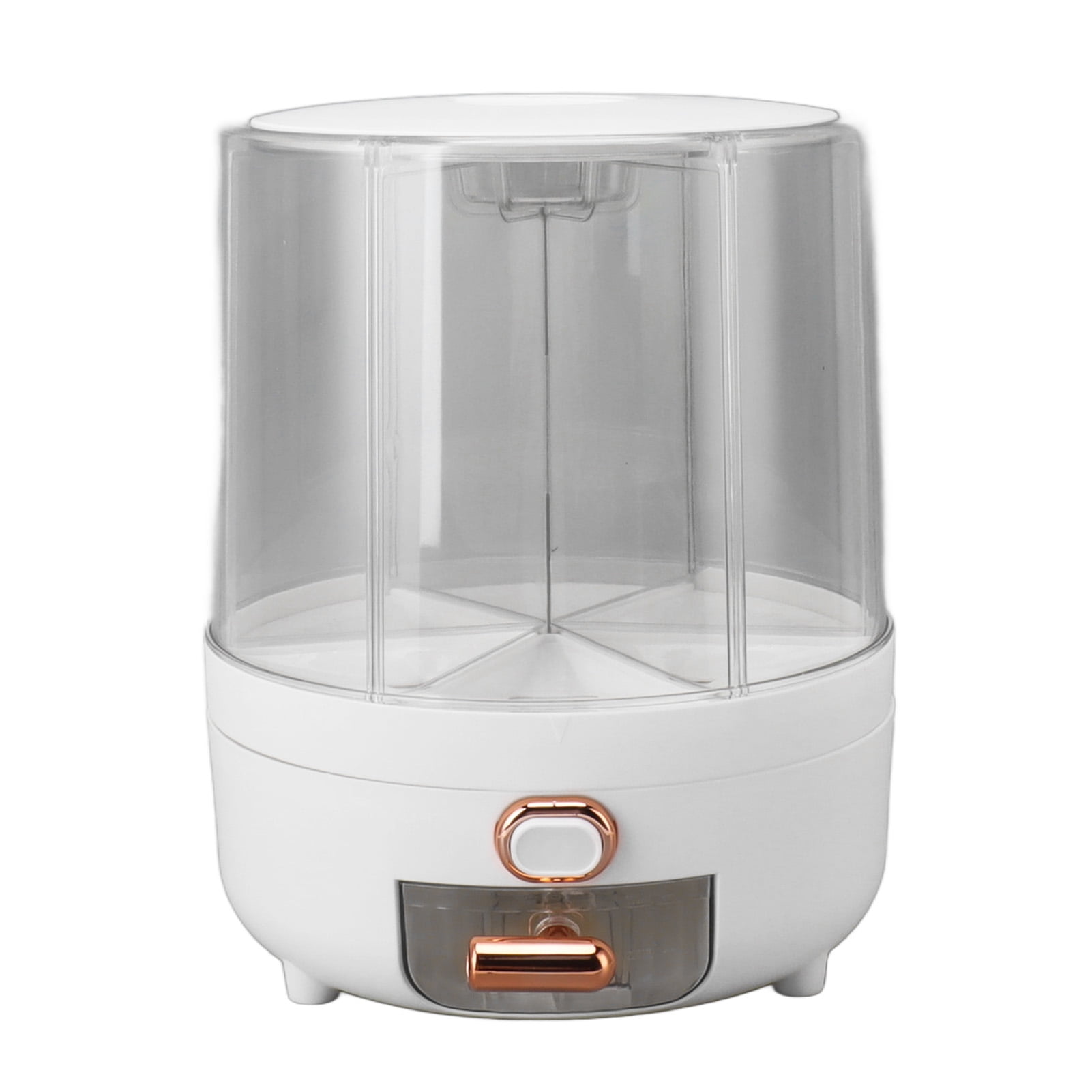 Large Rice Grain Storage Container with 360 Rotating Dispenser and ...