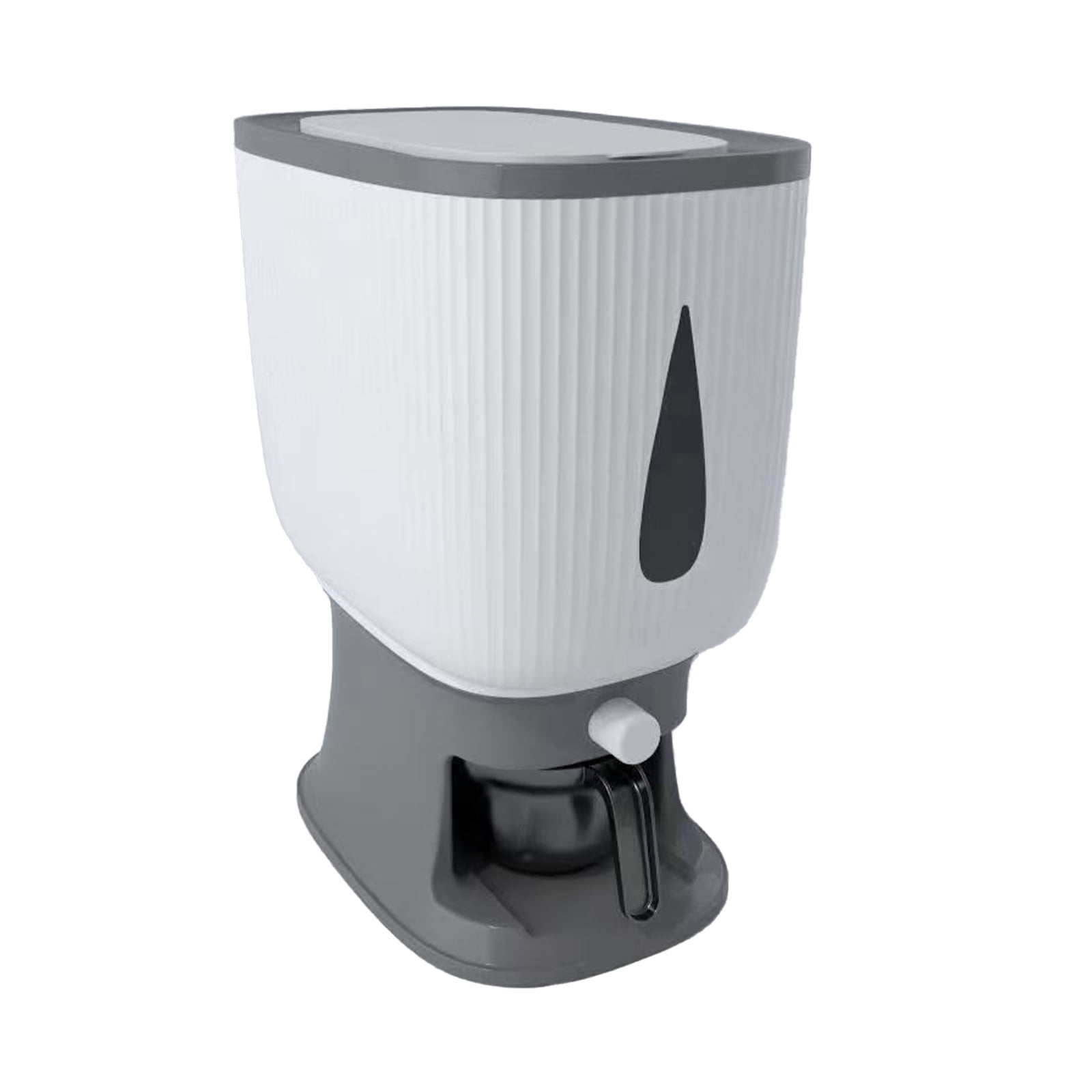 Large Rice Storage Container - 22lbs Rice Dispenser with Measuring Cup ...