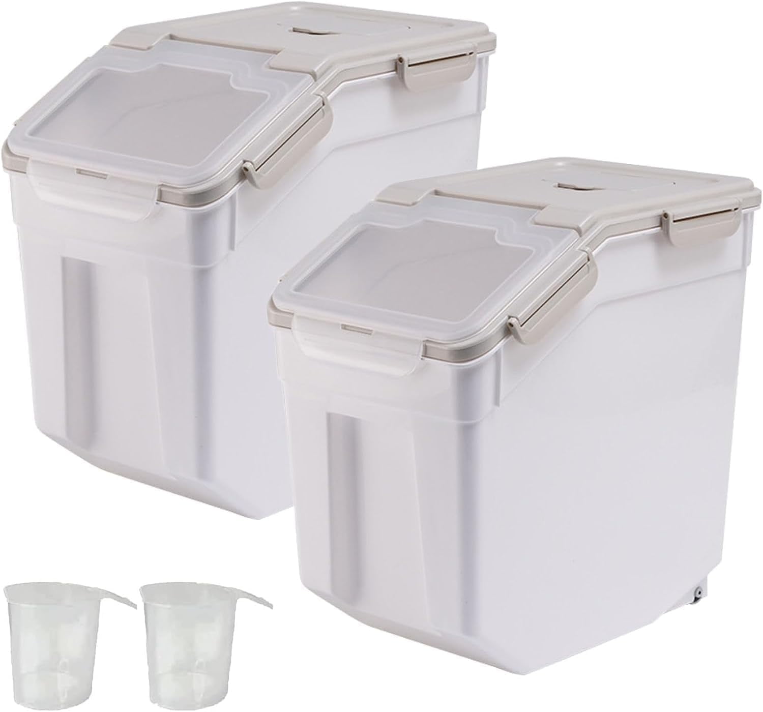 Large Rice Storage Container, Airtight Flour Storage Containers ...