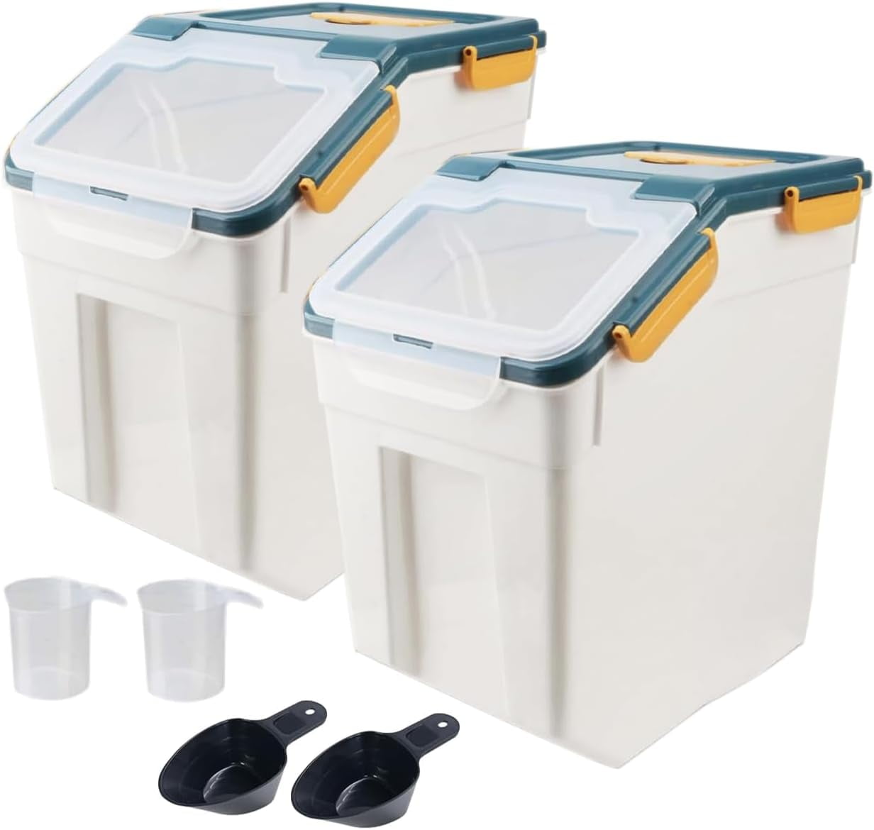 Large Rice Storage Container, Airtight Flour Storage Containers ...