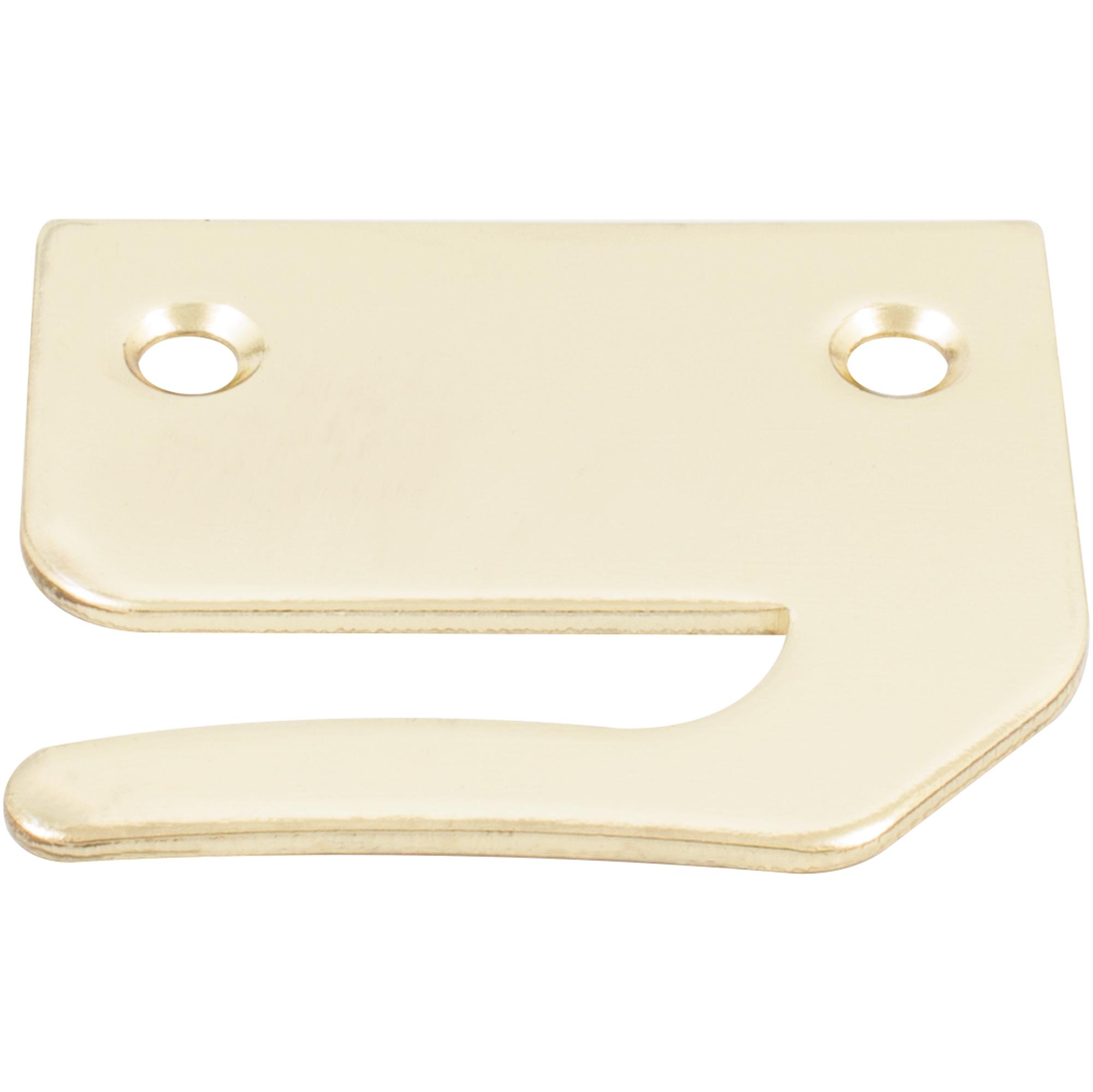 Large Rim Strike Plate for Casement Latch, Polished Brass by Stone ...