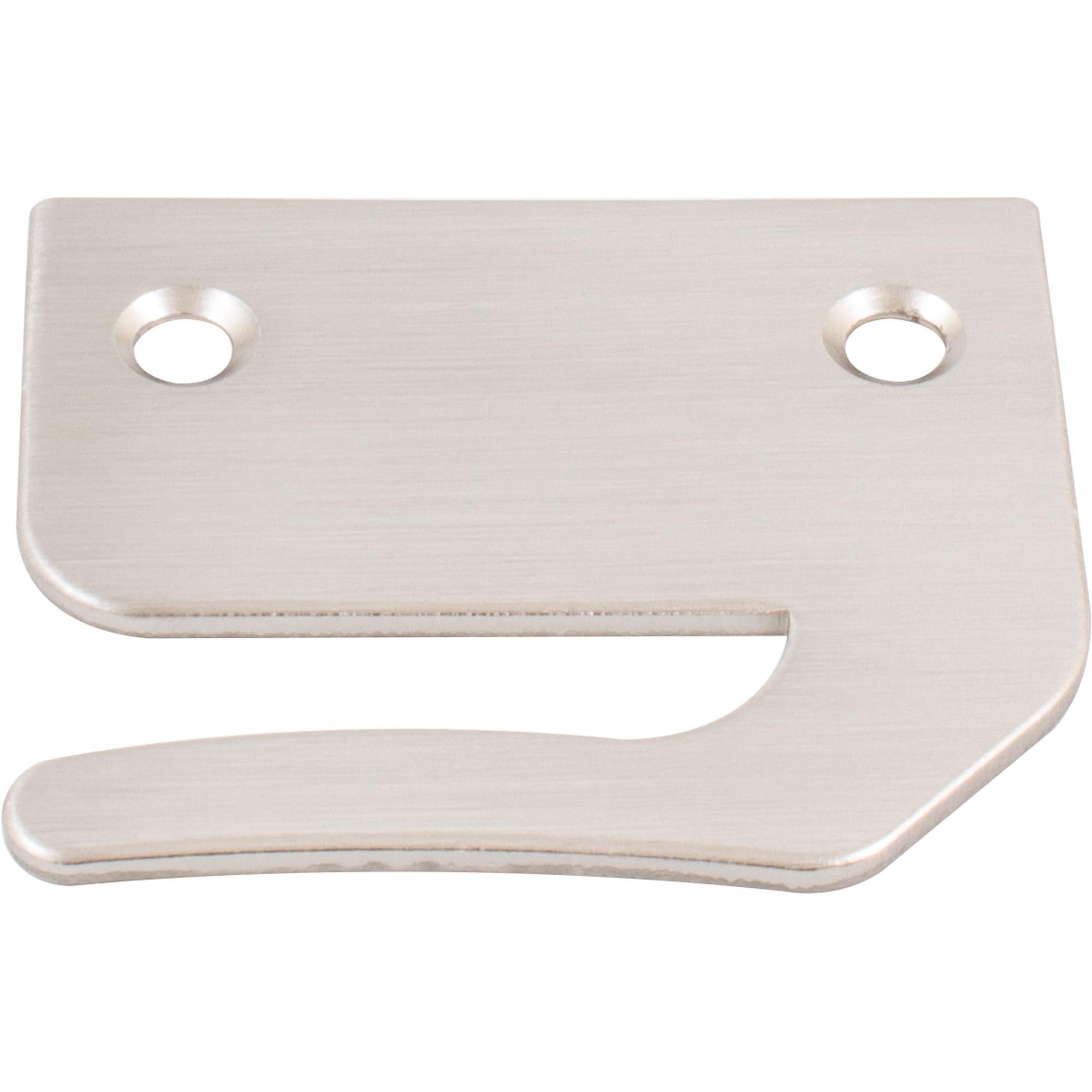 Large Rim Strike Plate for Casement Latch, Satin Nickel by Stone Harbor ...
