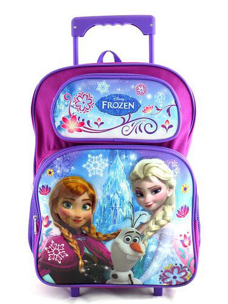 Large Rolling Backpack - Disney - Frozen Elsa Girls Bag New 664671 ...