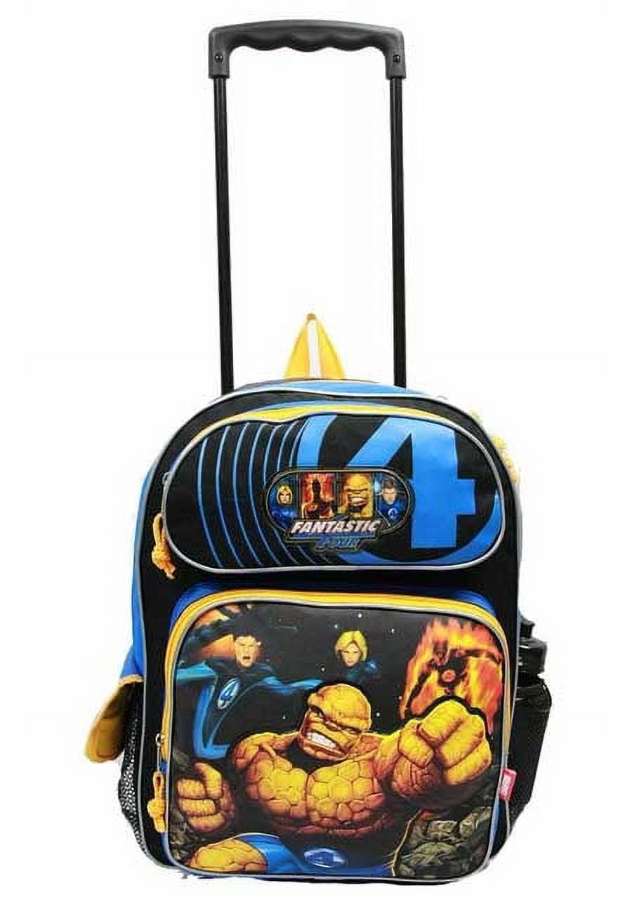 Large Rolling Backpack - - Fantastic Four - Team New School Bag 34163 ...