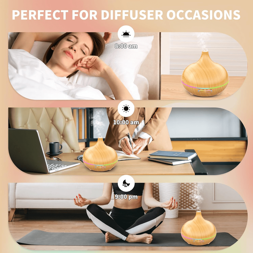 Large Room Aroma Diffuser Essential Oil Diffuser for Office Home Kids ...
