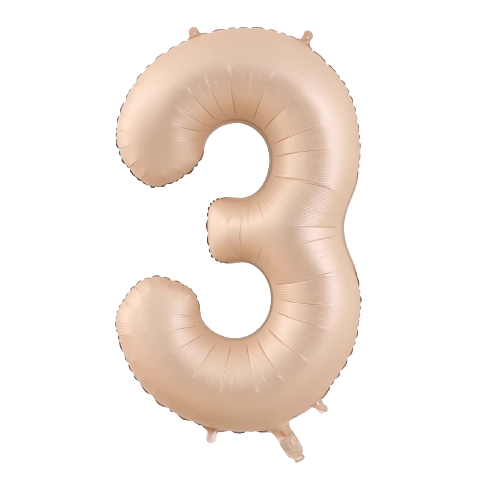 Large Rose Gold Number 3 Foil Balloon for Birthday Party Decorations 40 ...