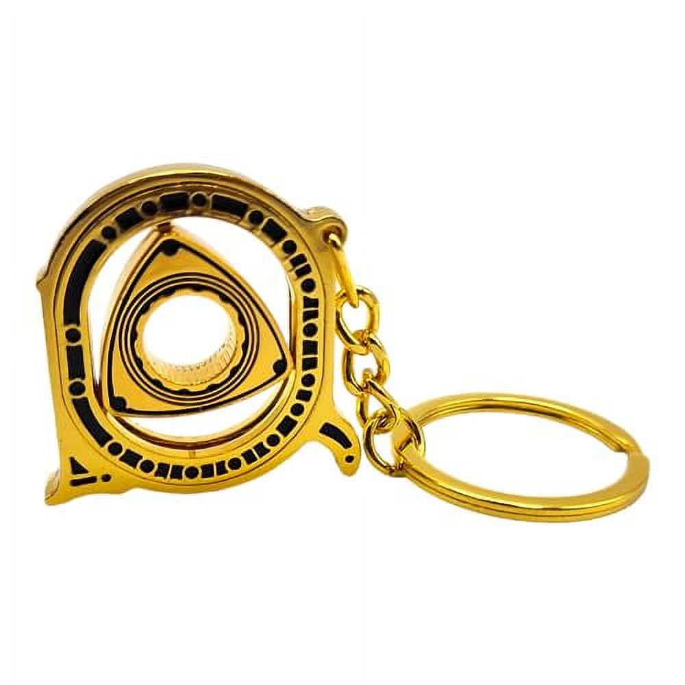 Large Rotary Engine Mazda RX7 RX8 Cutout Metal Keychain (Gold ...