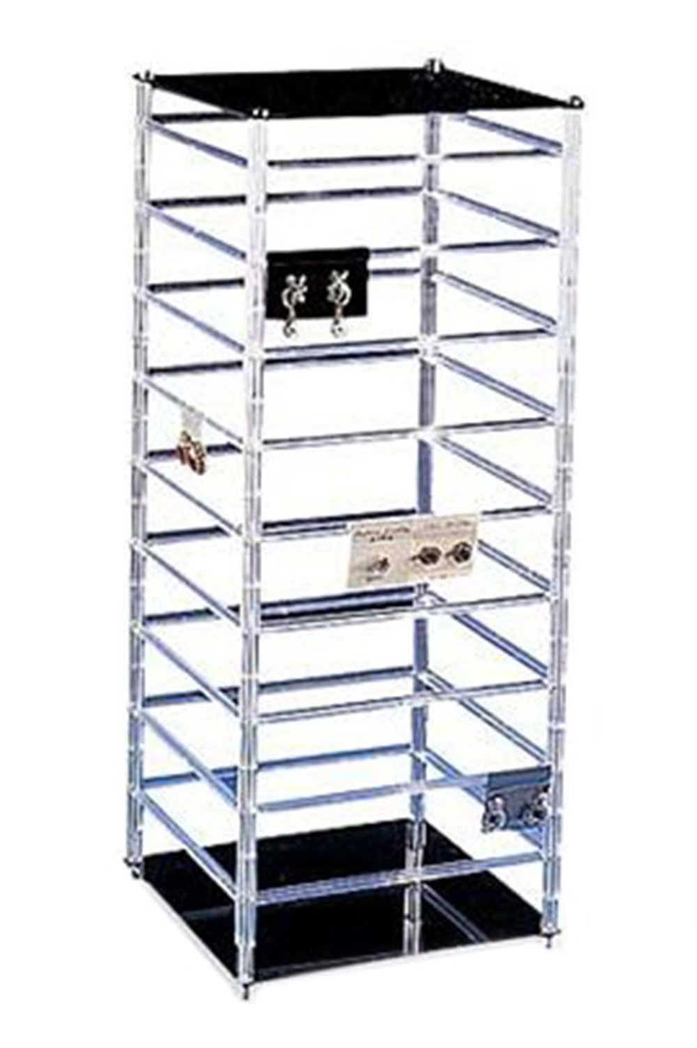 Revolving Earring Card Display Stand Jewelry - 17" Tall - Walmart.com