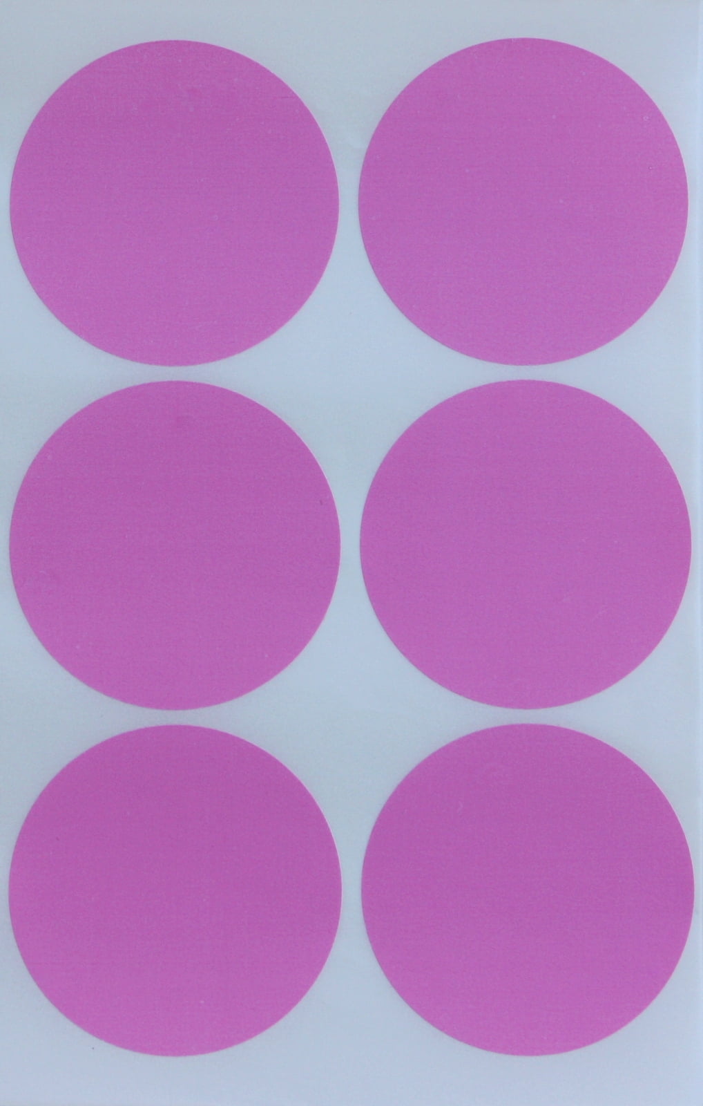 Large Round Color Coding Labels 50mm Pink Stickers Sheets 2 in - 648 ...