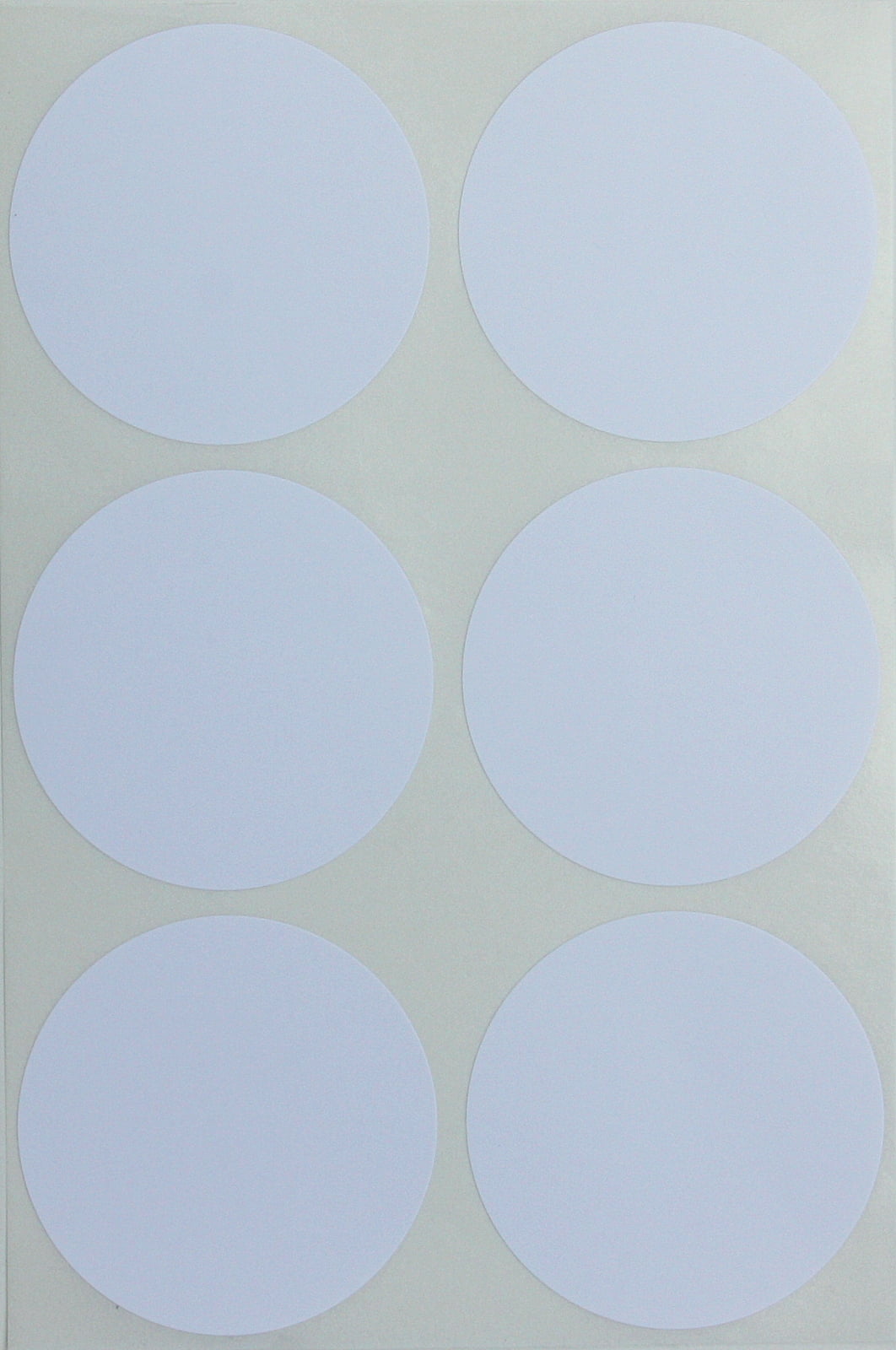 Large Round Color Coding Labels 50mm White Stickers Sheets 2" in - 648 ...