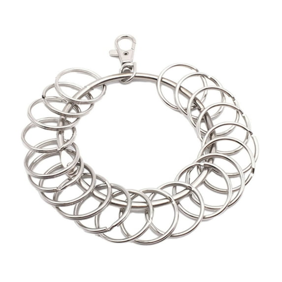 Large Round Hoop Key Portable Metal Rings Key Holder Management Quick ...