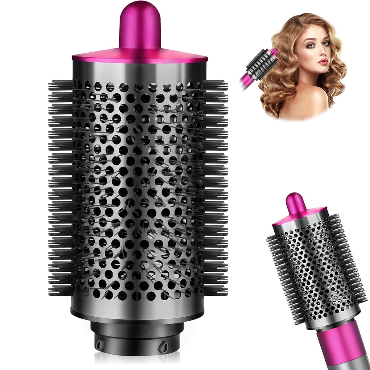 Large Round Volumizing Brush for Dyson Airwrap Attachments, Accessories ...