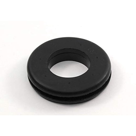 Large Rubber Grommet 3/4" Inner Diameter - Fits 1 1/8" Panel Hole in 1/ ...