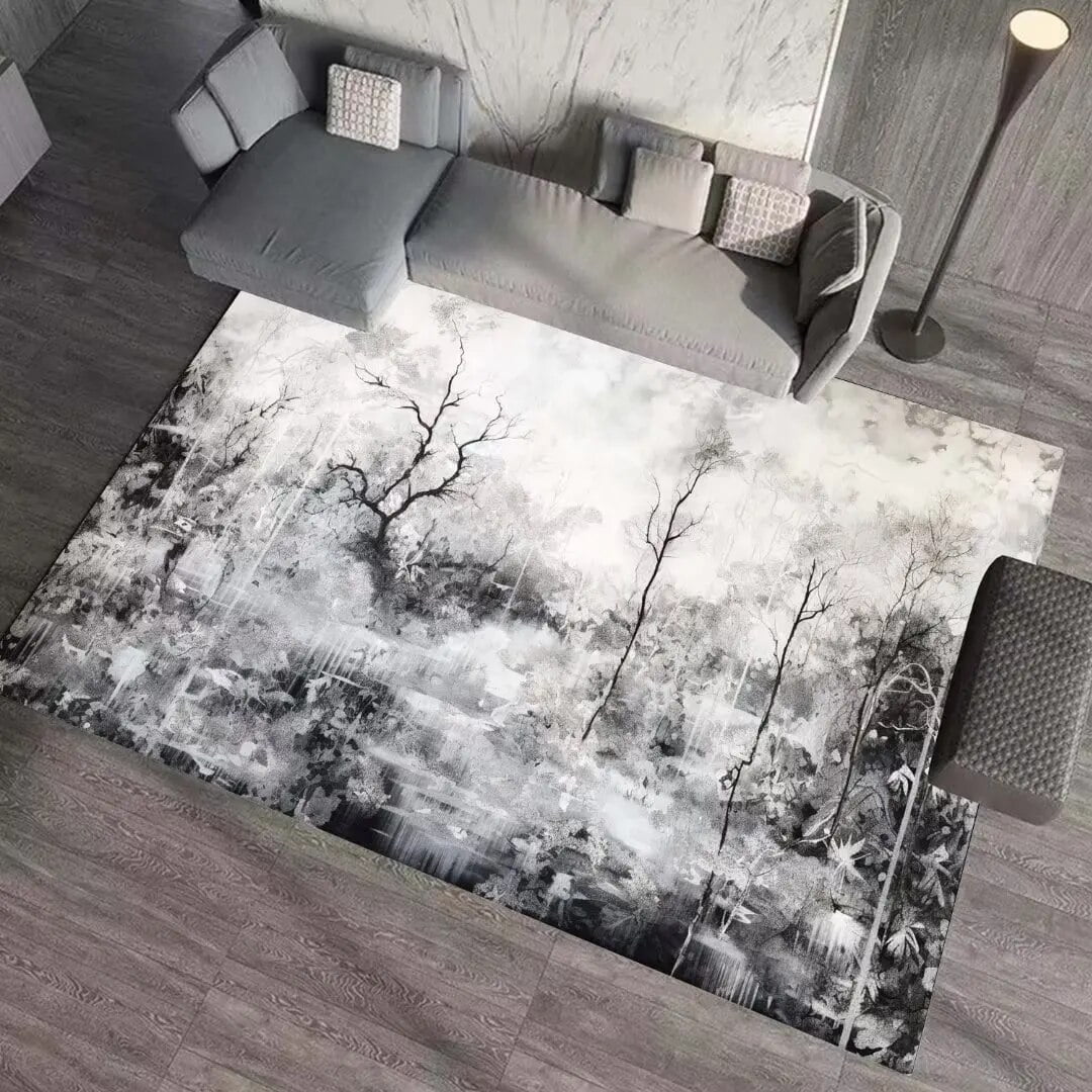 Large Rug Art Large Size Carpet s for Living Room Luxury Modern Lounge ...
