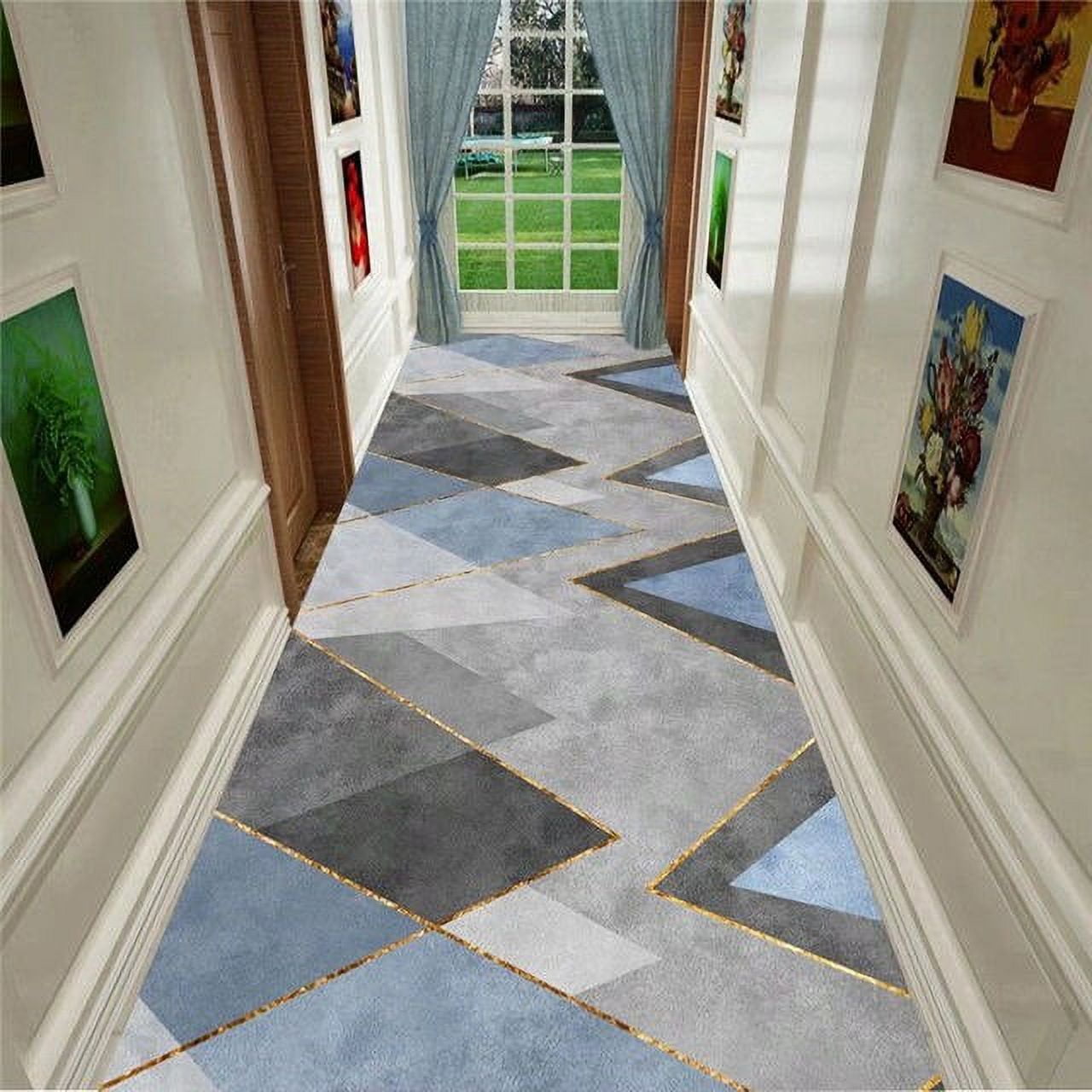 Large Rug Modern Aisle Carpet Long Runner Luxury decoration Hotel ...