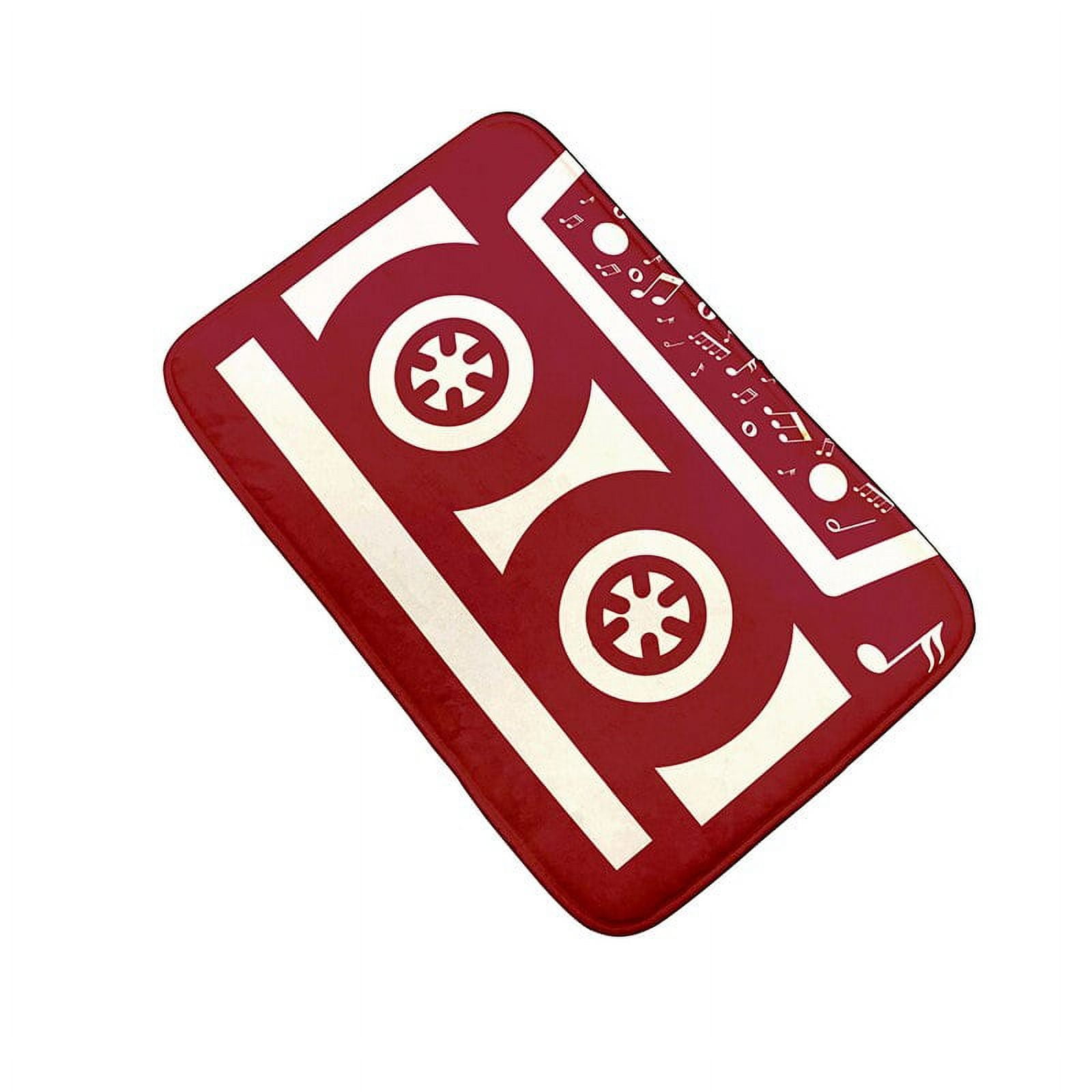 Large Rug Modern Home Decor Retro Cassette Music Tape Mat Multiple ...