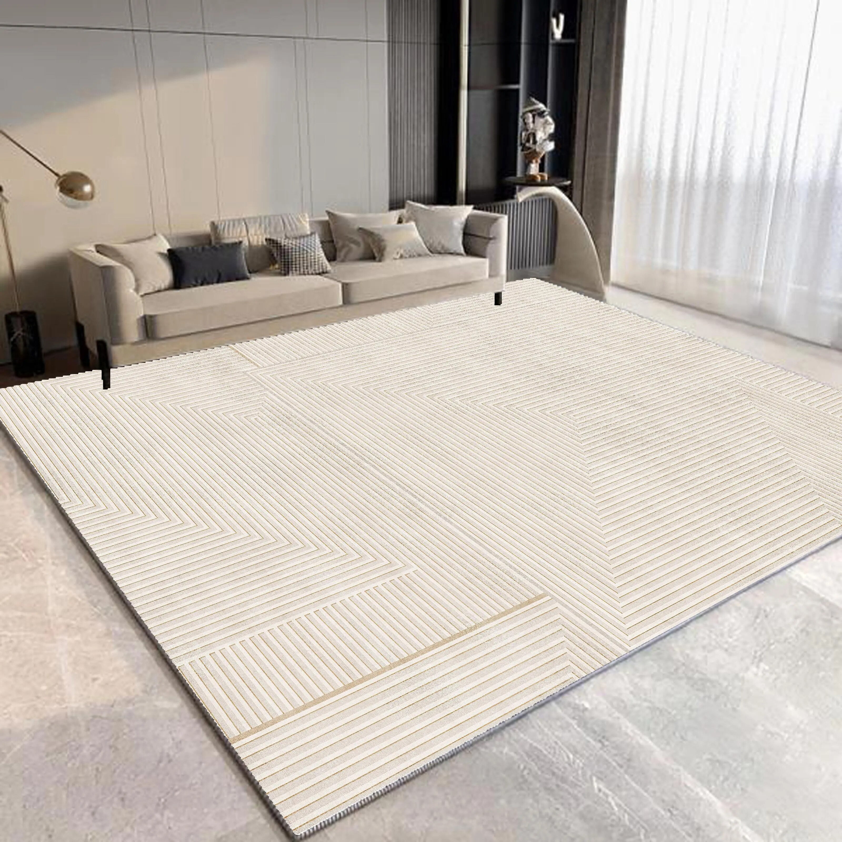 Large Rug Nordic Simple Rugs and Carpet s for Living Room Rectangular ...