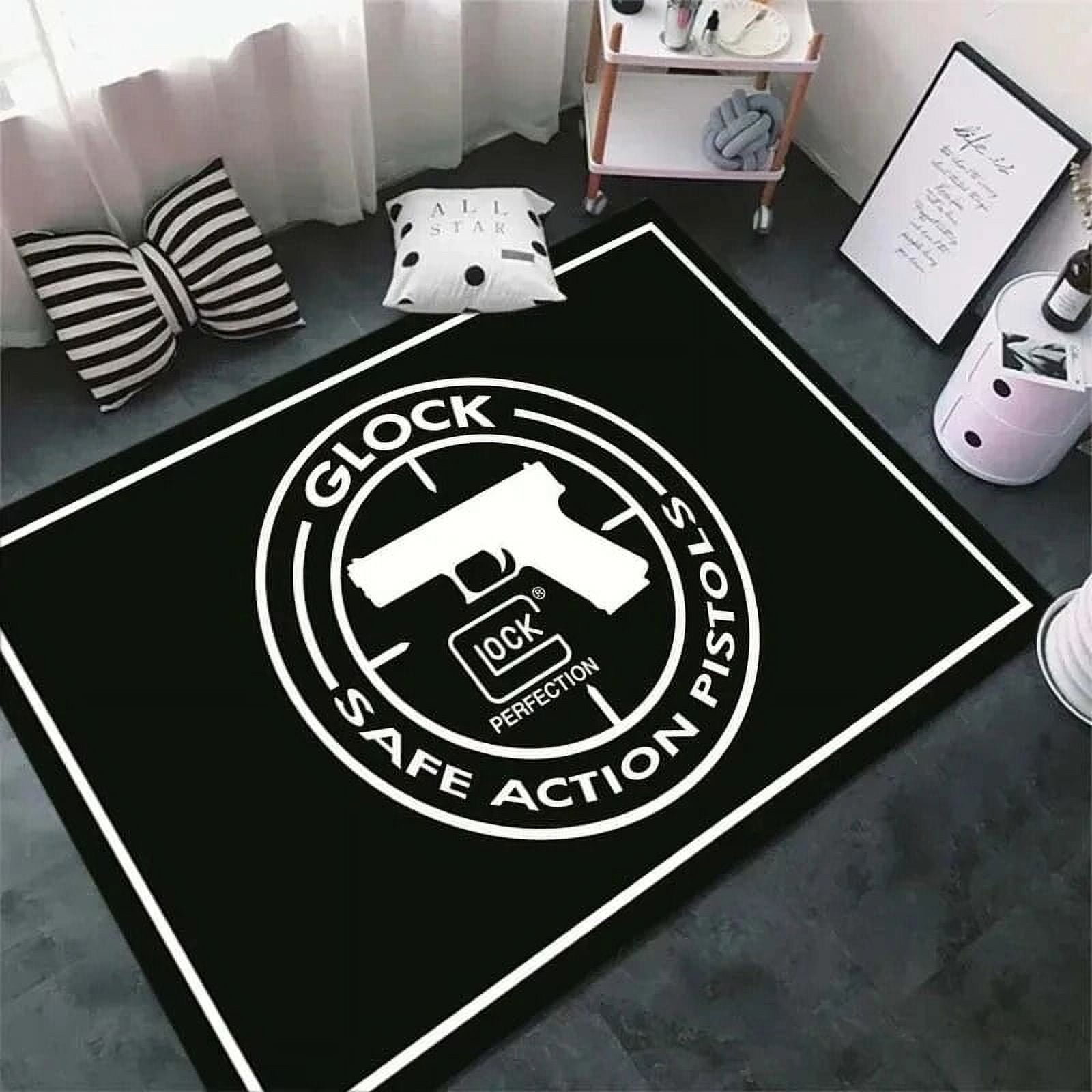 Large Rug Tactical Glock Shooting Carpet for Living Room Home ...
