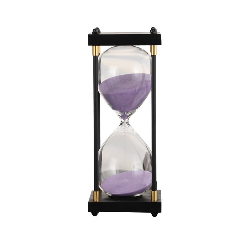 Large Sand Timer, Hourglass Timer 60 Minutes,Vintage Wooden Hour Glass ...