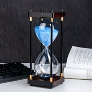 Sand Glass Timer Hourglass 30 Minutes Pink Sand Hour Glasses for Living ...