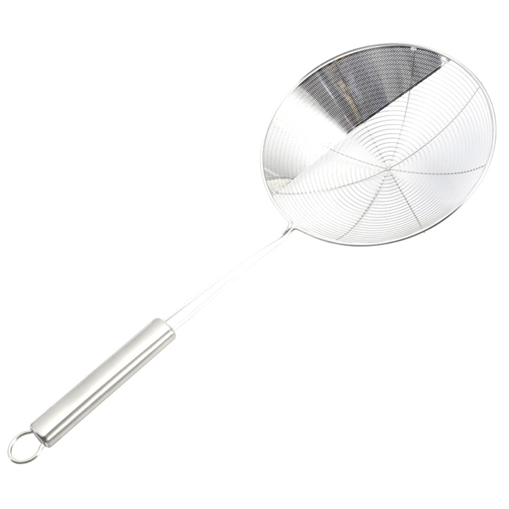 Large Scoop Colander Skimmer Slotted Spoon Spider Strainer Skimmer ...