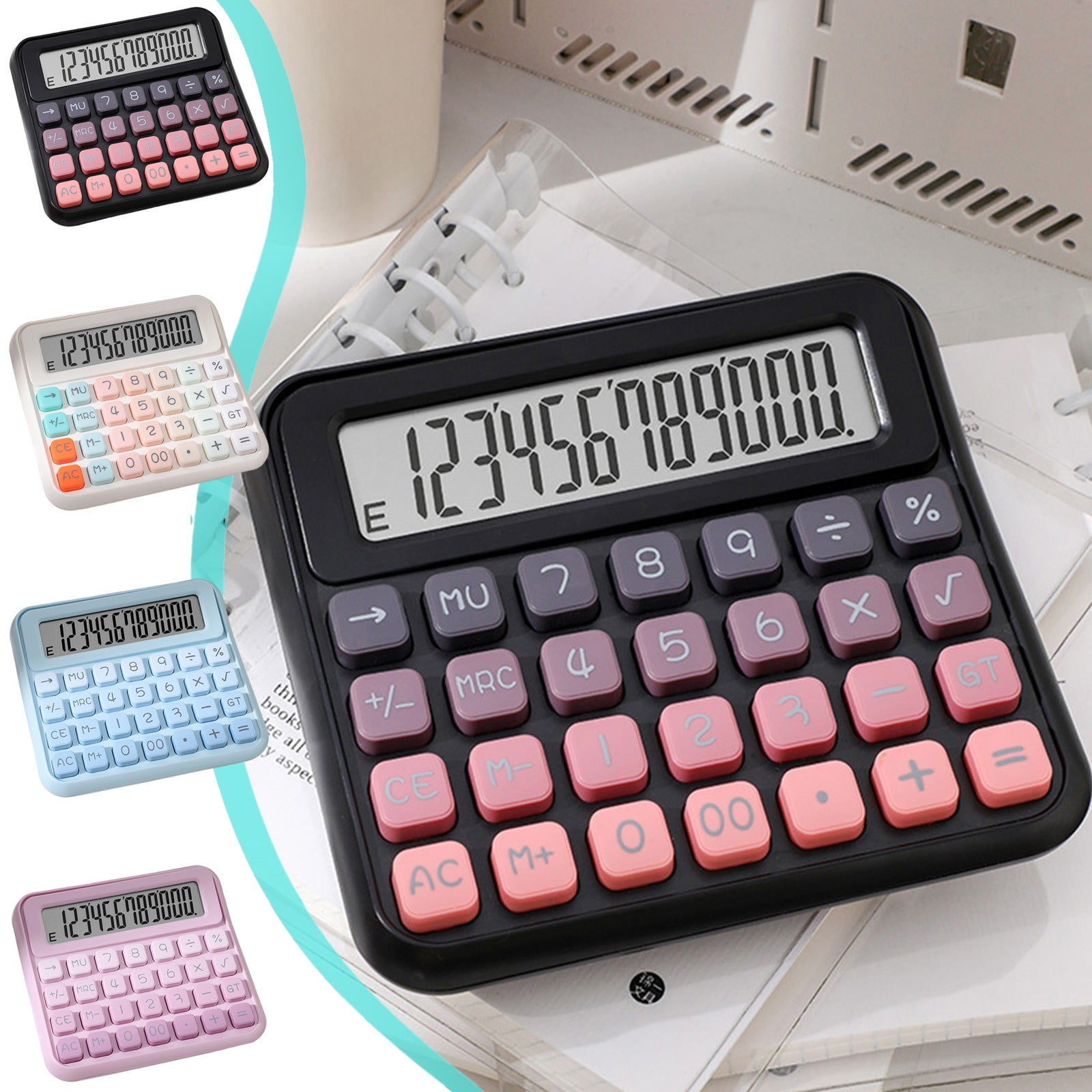 Large Screen Calculator | LCD Display | Ergonomic Wide Keyboard ...