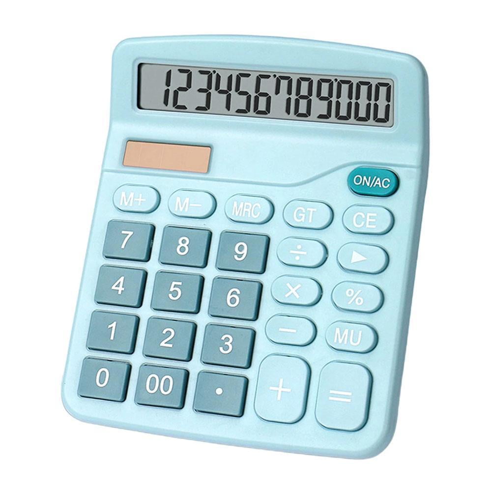 Large Screen Desktop Calculator with 12-Digit Display, Dual Power ...