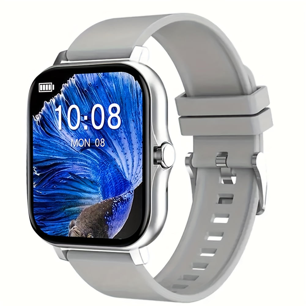 Large-Screen Smartwatch for iPhone, HD Voice Calls, Multiple Sports ...