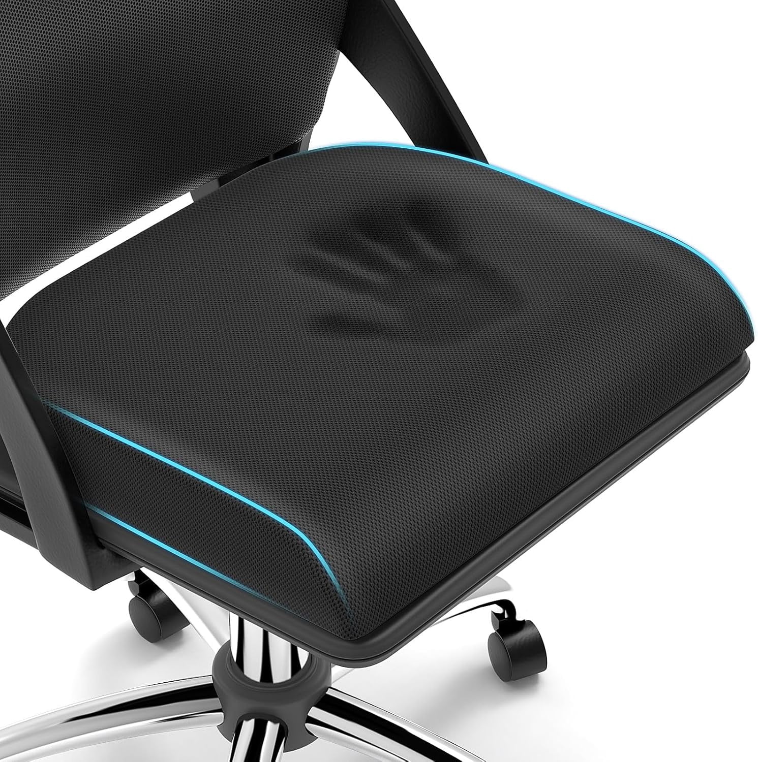 Large Seat Cushion, Soft Foam Cushion for Long Sitting Hours on Office ...