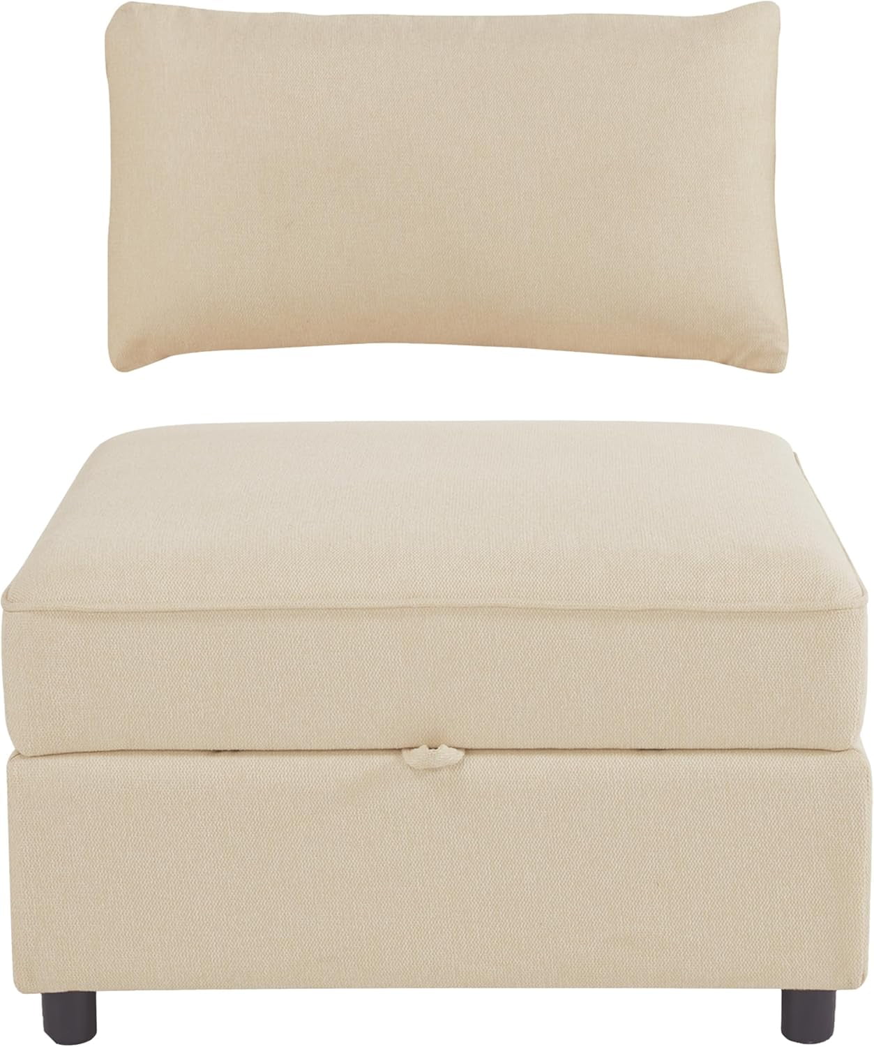 Large Seat Module for Modular Sectional Sofa, Storage Ottoman Seat for ...