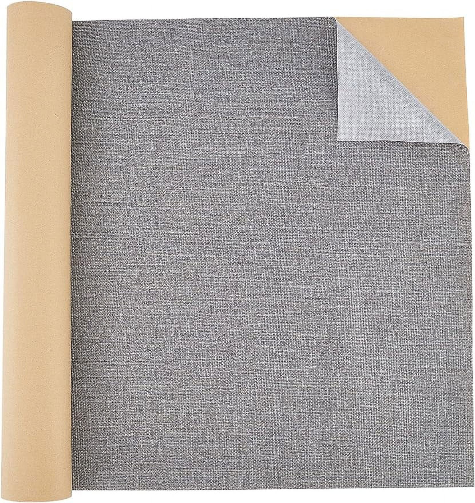 Large Self Adhesive Fabric Repair Patches 78.7inchx15.7inch Light Grey ...
