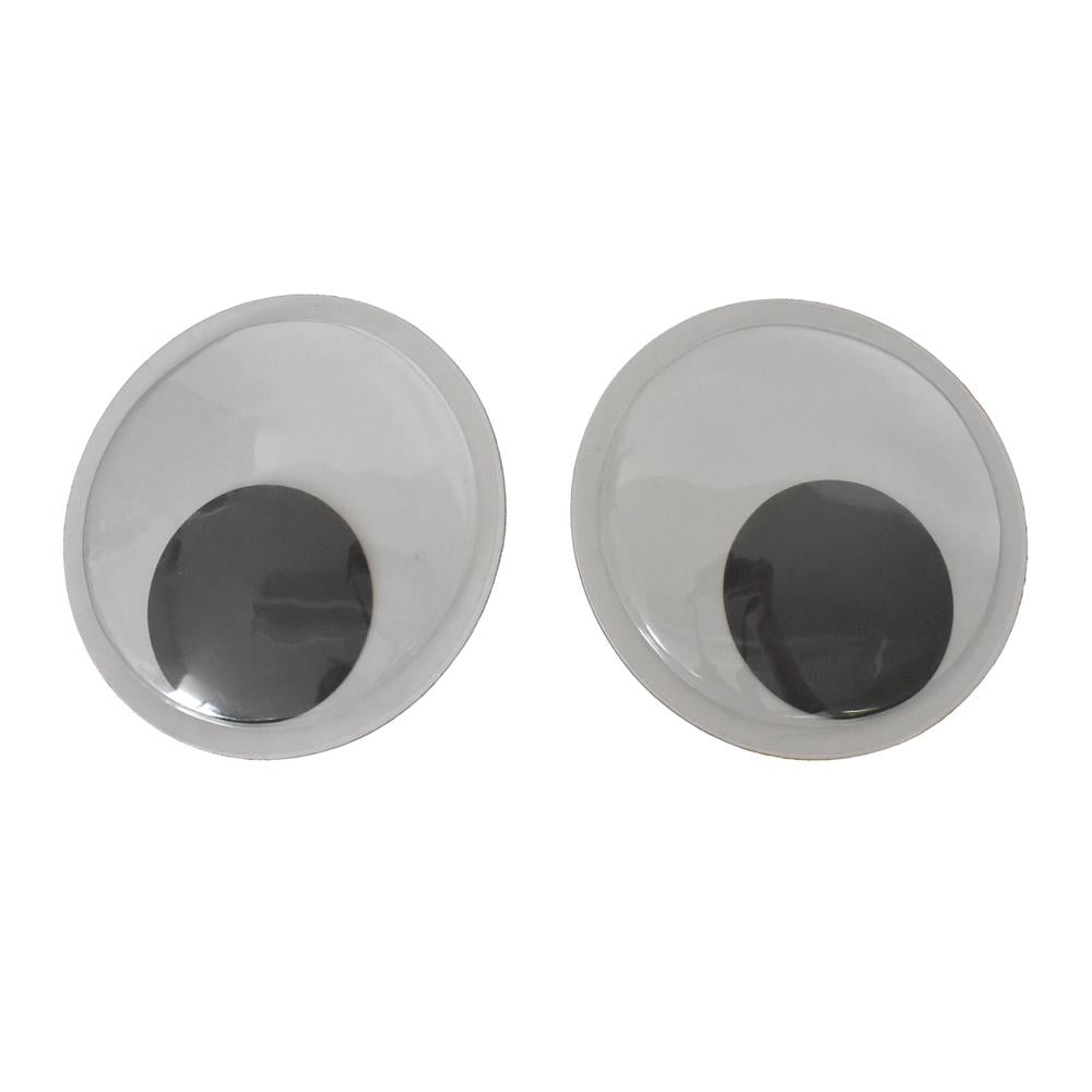 Large Self Adhesive Googly Eyes, White, 6-Inch, 2-Count - Walmart.com