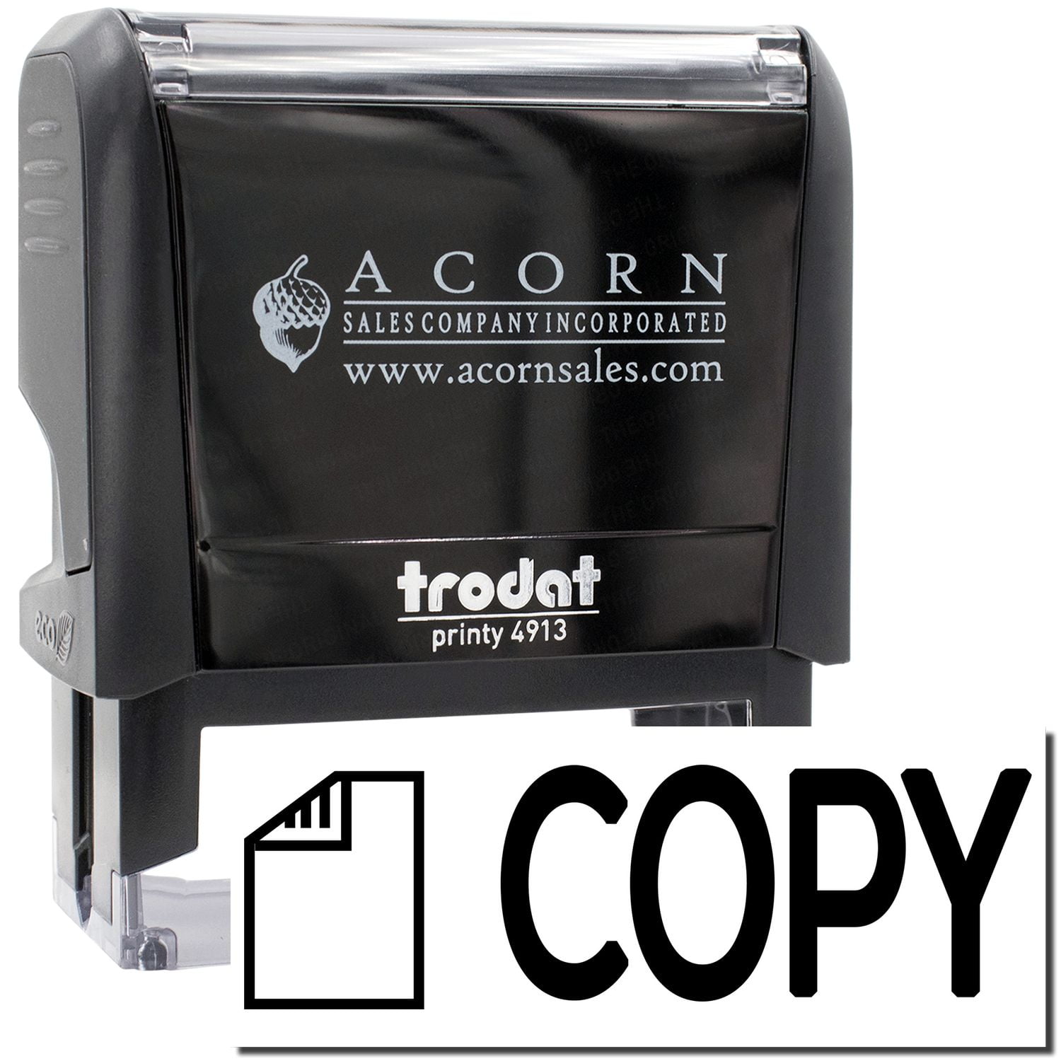 Large Self-Inking Copy with Letter Stamp, Trodat Printy 4913, Press and ...