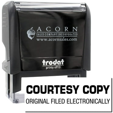 Large Self-Inking Attorney-Client Privilege Stamp, Trodat Printy 4913 ...