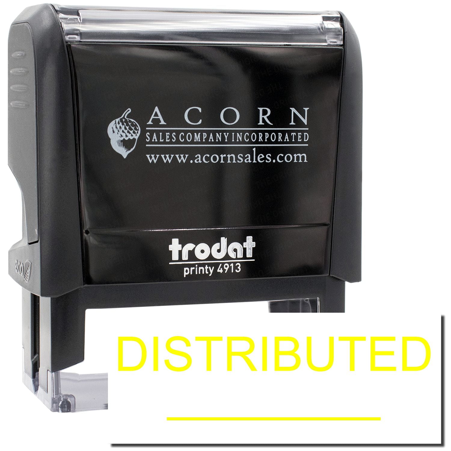 Large Self-Inking Distributed Stamp With Line, Trodat Printy 4913 ...