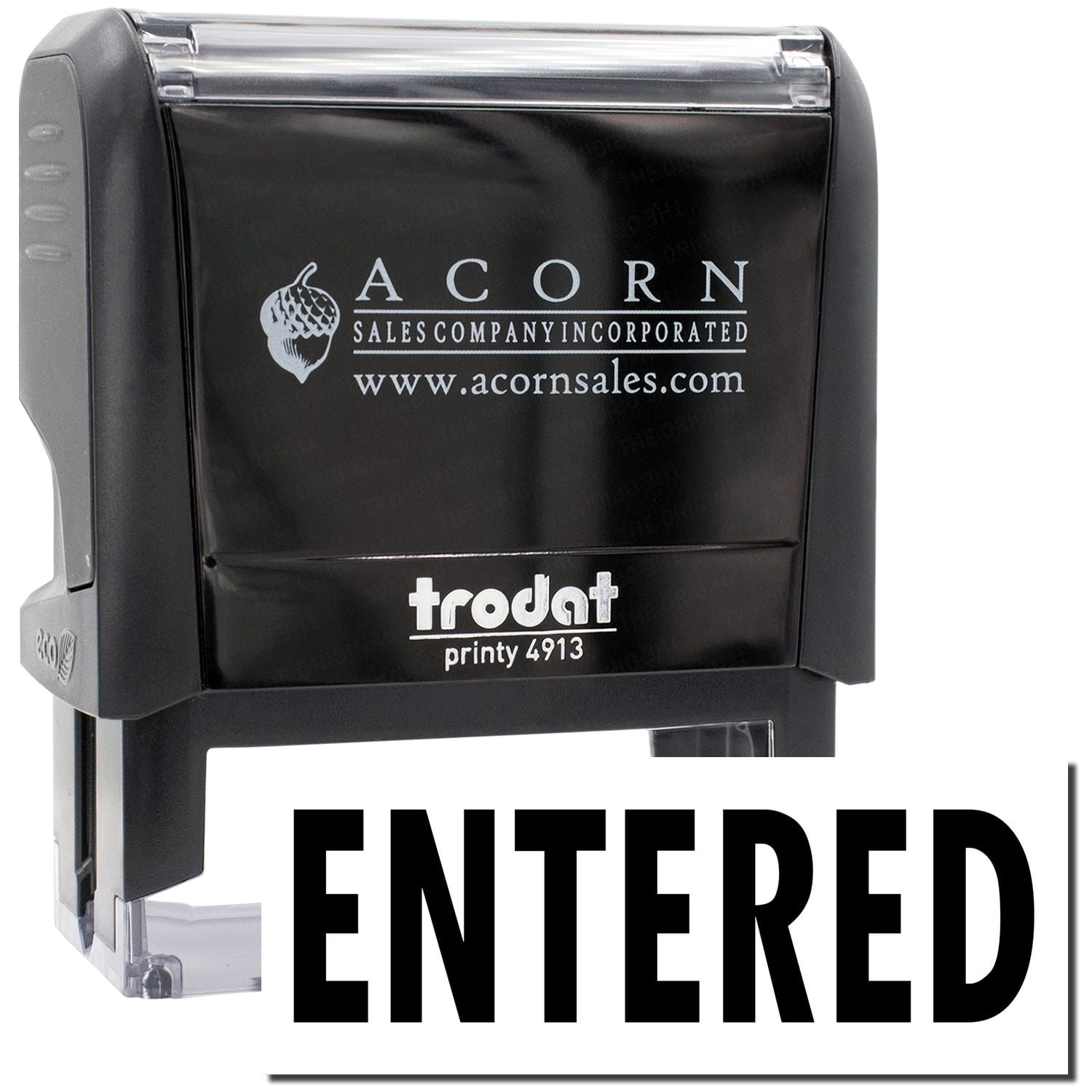 Large Self-Inking Entered Stamp, Trodat Printy 4913, Press and Print ...