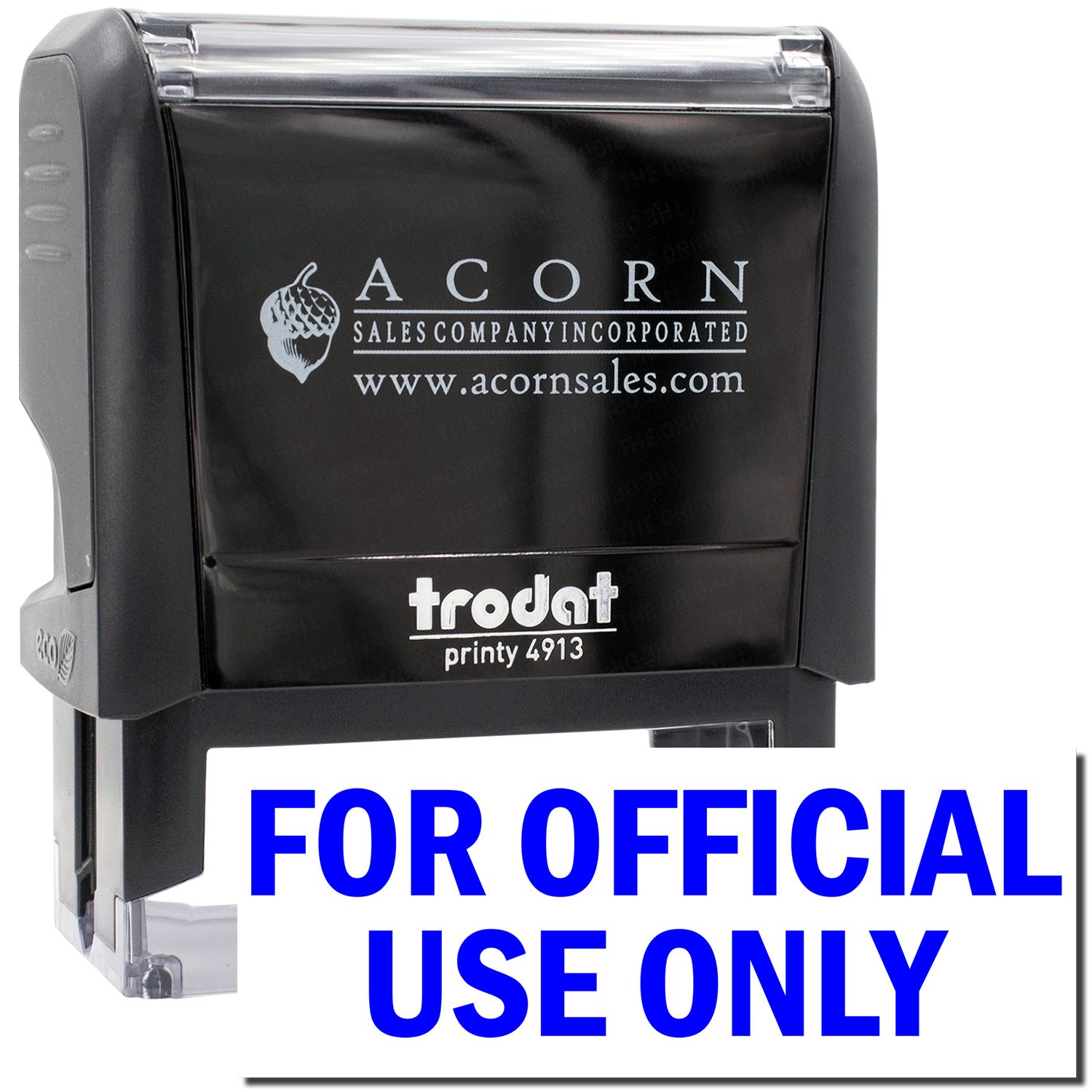 Large Self-Inking For Official Use Only Stamp, Trodat Printy 4913 ...
