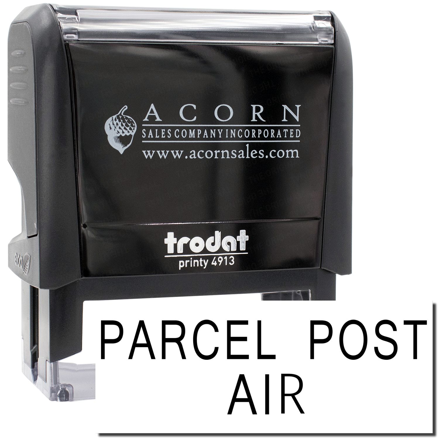 Large Self-Inking Parcel Post Air Stamp, Trodat Printy 4913, Press and ...