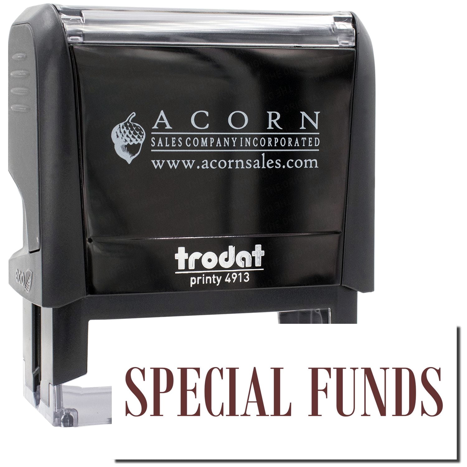 Large Self-Inking Special Funds Stamp, Trodat Printy 4913, Press and ...
