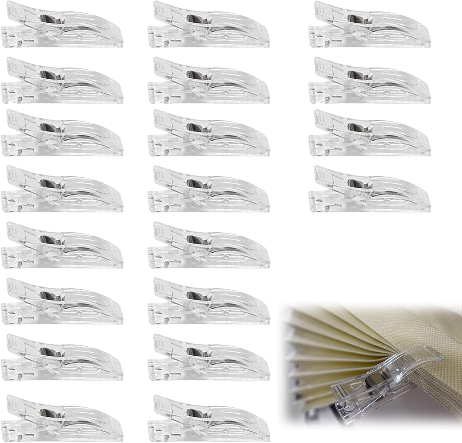 Large Sewing Clips, 20 Pcs Quilting Crafting Clips Temporary Window ...