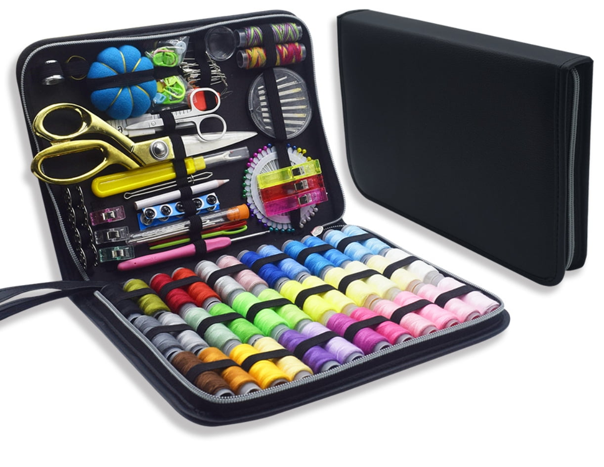 Large Sewing Kit for Adults: Upgraded 100 Pcs-304 Pcs Premium Sewing ...