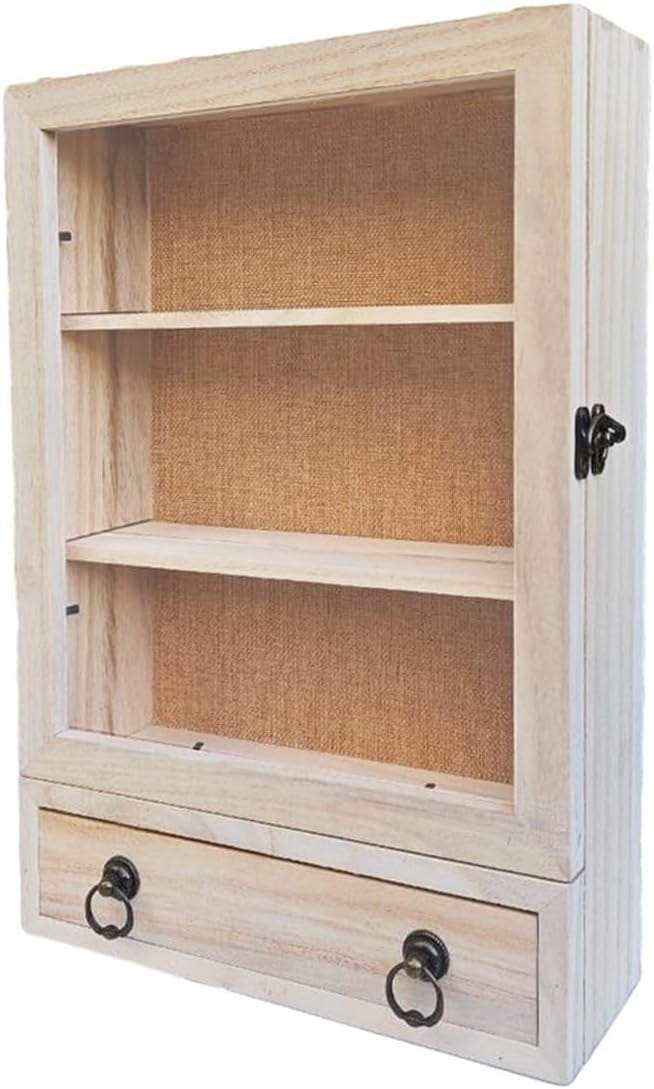 Large Shadow Box 11x16 Shadow Box with Shelves and Removable Shelves ...