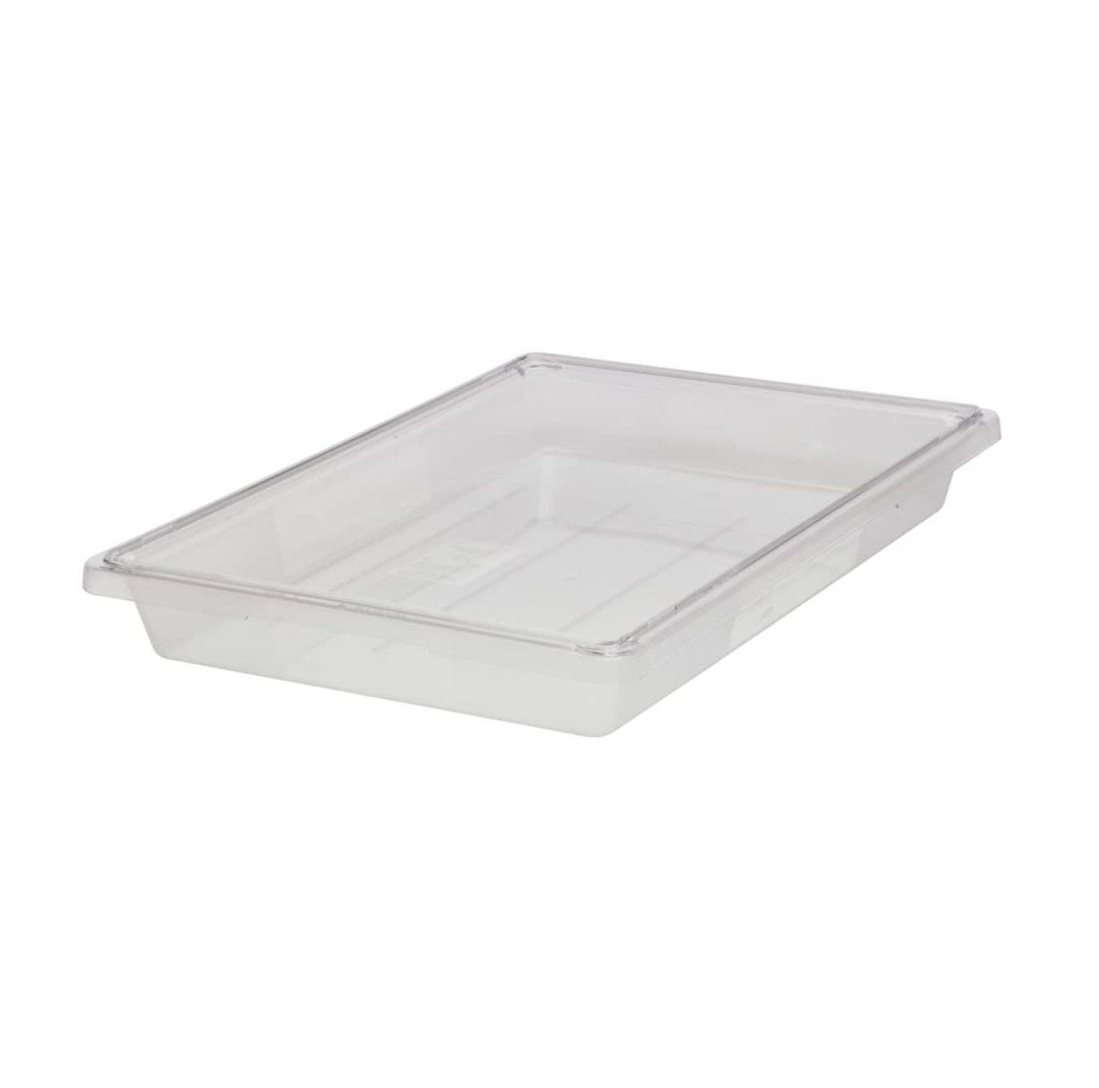 Large Shallow Food Storage Container for, 5 Gallon, Clear, for ...