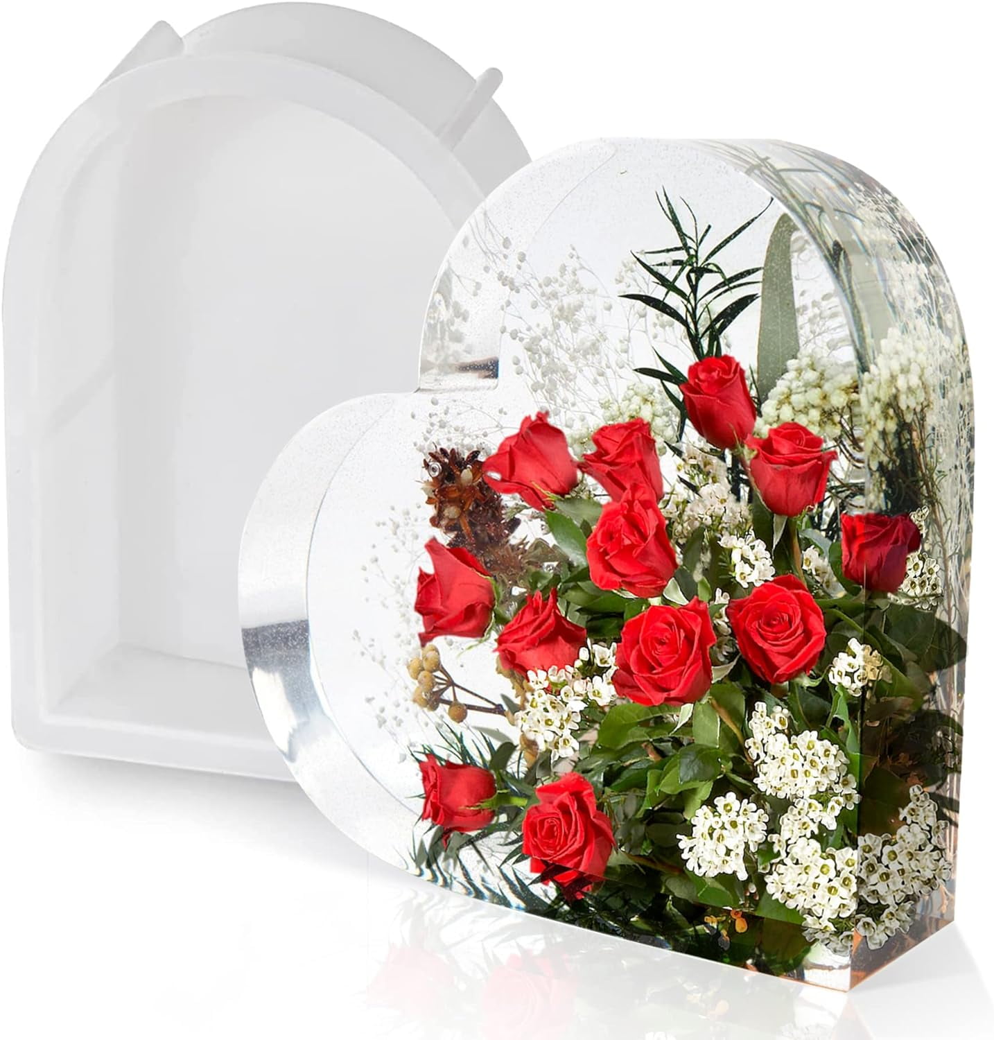 Large Silicon Mold for Resin- Deep Resin Molds for Flowers Preservation ...