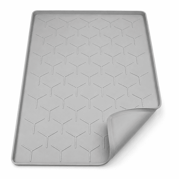 Large Silicone Cat Litter Mat, 40 x 28 Inch Waterproof Litter Trapping ...