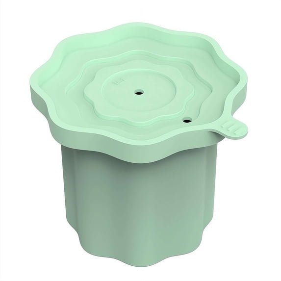 Large Silicone Ice Cube Tray, Easy Release Big Ice Cubes - Cocktail ...