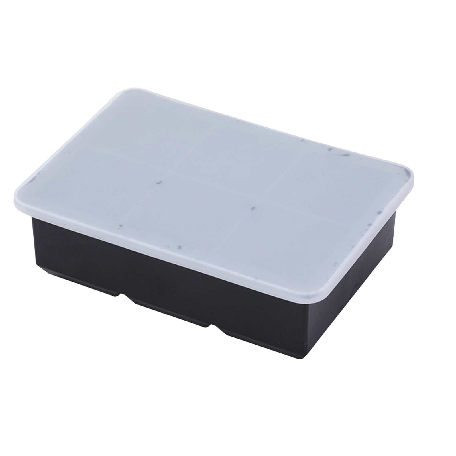 Large Silicone Ice Tray, Cubic, Big Quadrilateral, Ice Block Molds for ...